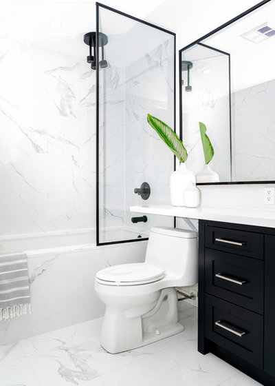 8 Inspiring Small Bathrooms 4 Square Metres or Less | Houzz AU
