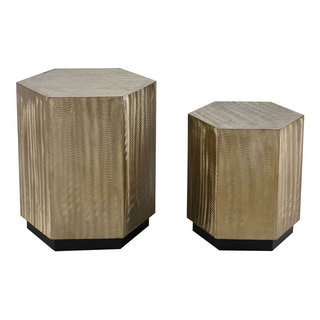 STERLING 326-8743/S2 Broodcomb Accent Tables - Transitional - Side ...
