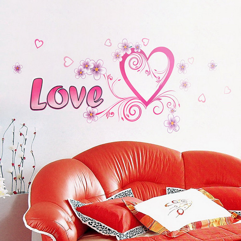 Love - X-Large Wall Decals Stickers Appliques Home Decor - Contemporary ...