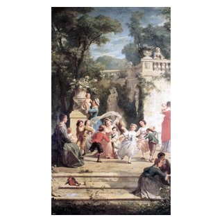 Adolphe Jourdan The Games of Summer, 18"x27" Wall Decal Print, 18x27 ...