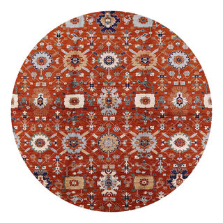 Ahgly Company Indoor Rectangle Mid-Century Modern Area Rugs, 5' x 7', 6 ...