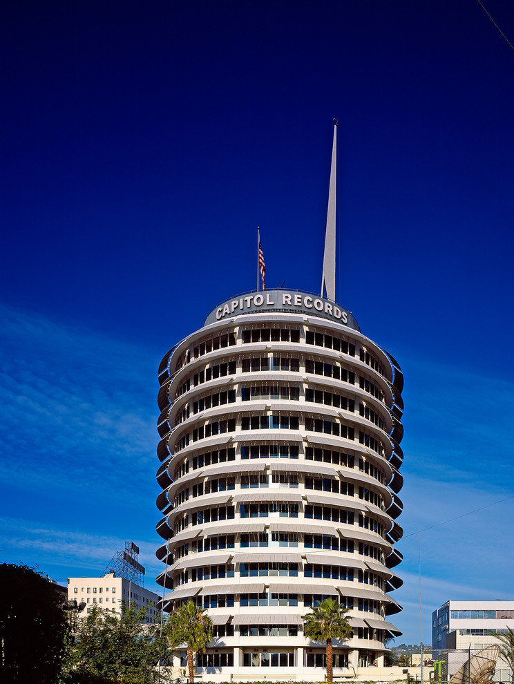 Capitol Records Tower Print, 36" x 46" - Contemporary - Prints And ...