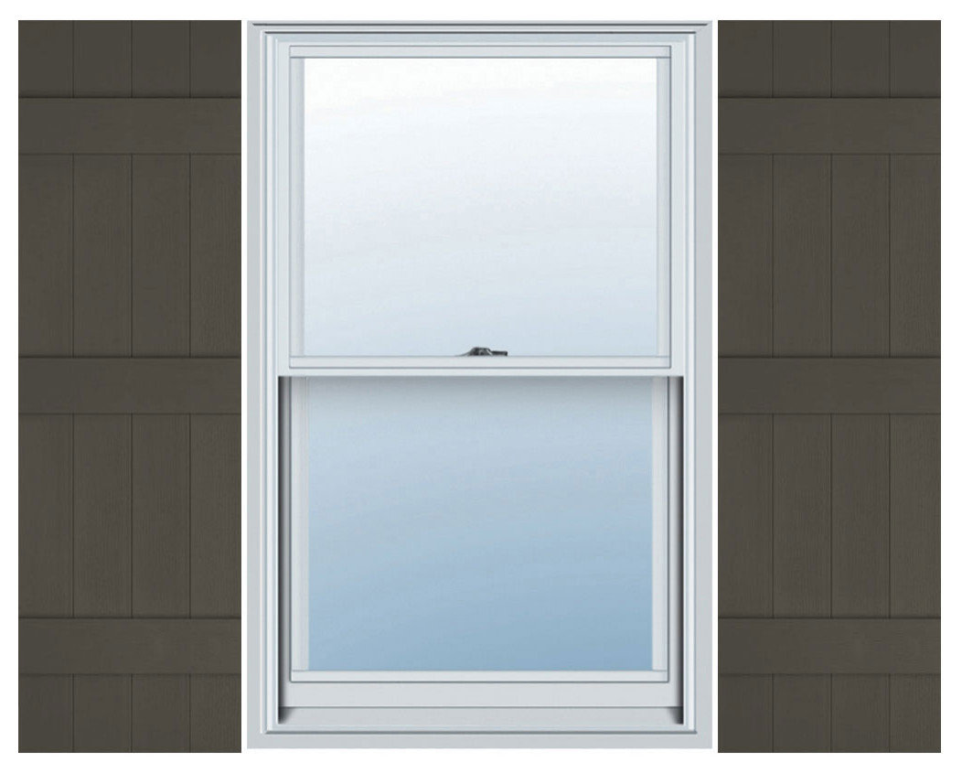 Builders Edge, Standard Four Board Joined, Board-n-Batten Shutters ...