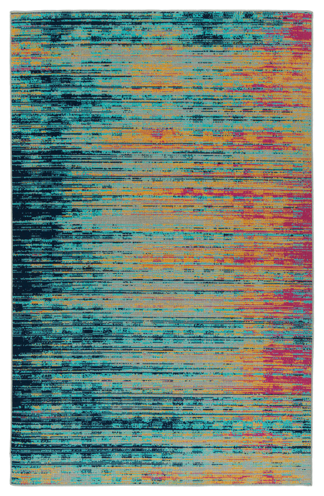 Kaleen Zuma Beach Collection Zum05-86 Multi Area Rug 5'3"x7'3 ...