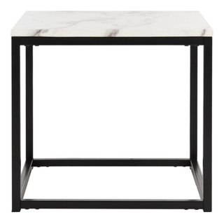 Kathleen End Table White/Gray - Industrial - Side Tables And End Tables ...