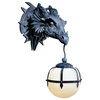 The Marshgate Castle Dragon Sconce - Traditional - Wall Sculptures - by ...