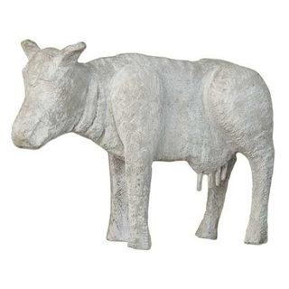Garden Cow 16 Garden Animal Statue - Farmhouse - Garden Statues And ...