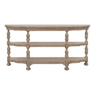 Higgins Street 2-Shelf Console Table - French Country - Console Tables ...