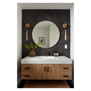 Complete remodel in Willow Glen - Contemporary - Powder Room - San ...