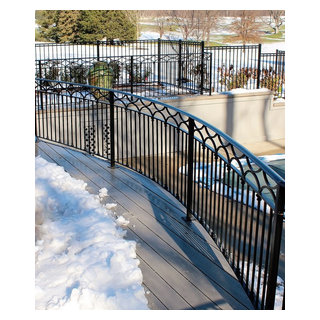 Custom Deck and Metal Railing - Detroit - by Great Lakes Metal ...