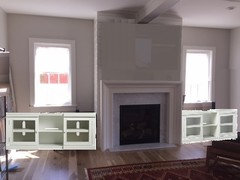 Built ins around window