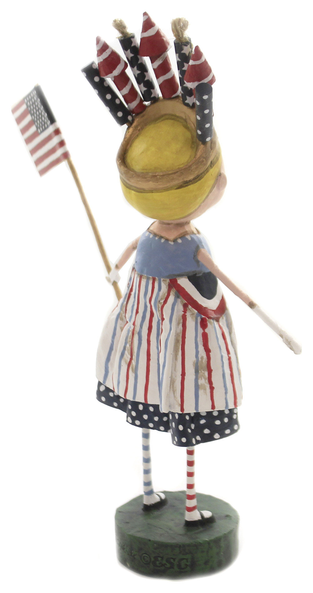 Lori Mitchell Independent Izzy Fire Crackers USA Flag Collectible ...