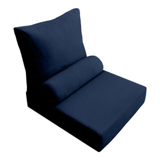 Knife Edge Large 26x30x6 Deep Seat Back Rest Bolster Insert Slip Cover ...