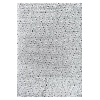 CosmoLiving Chanai Basalt Geometric Contemporary Area Rug, 6'x9 ...