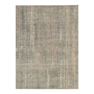 Amer Rugs Zenith ZEN-2 Soft Camel Beige Hand-knotted Area Rugs, 9'x12 ...