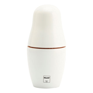 Bisetti Icons Matryoshka White Lacquered Spice Mill, 5.9''x3.07 ...