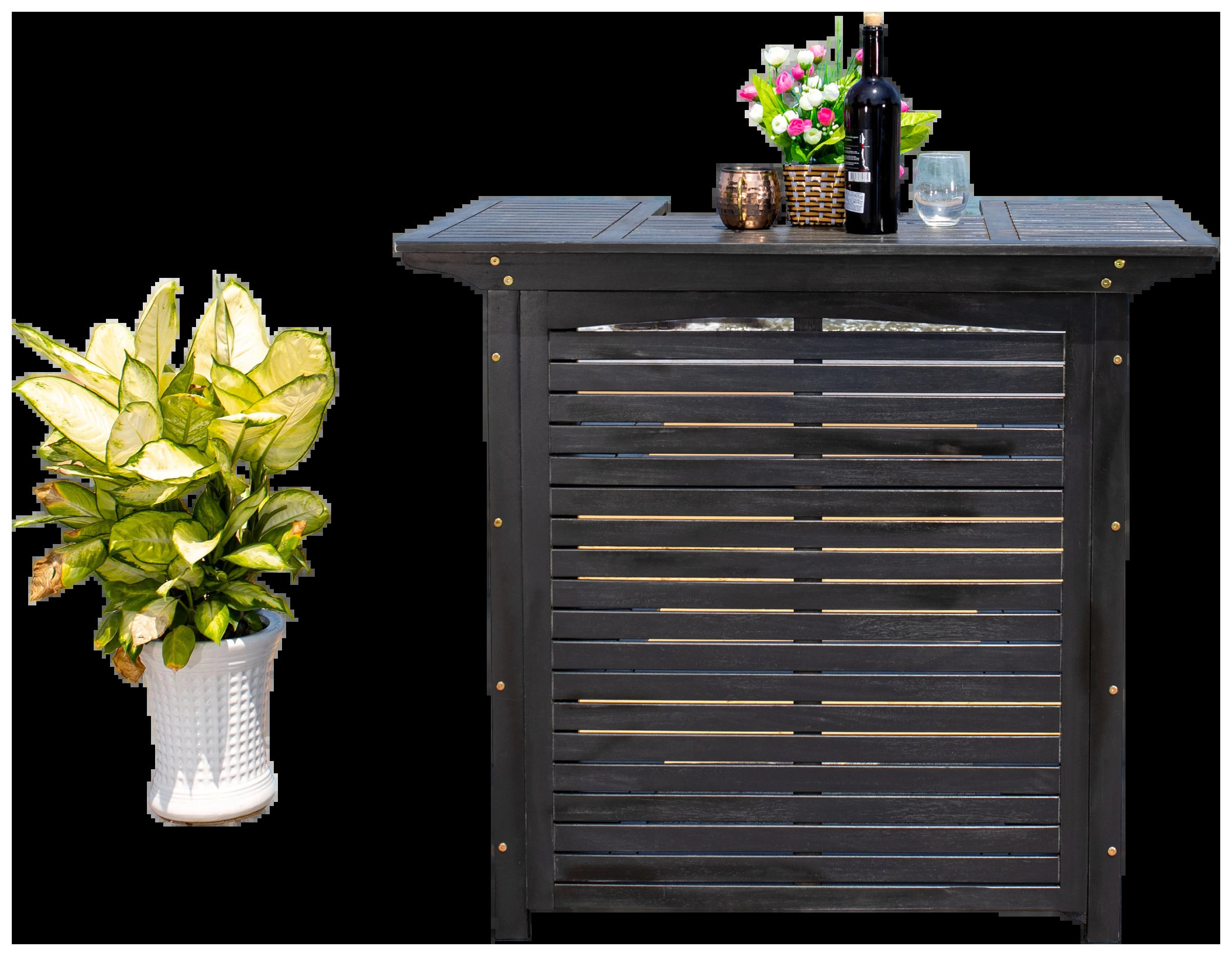 Monterey Bar Table - Transitional - Outdoor Pub And Bistro Tables - by ...