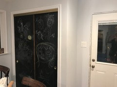 How to overlap sliding shaker doors