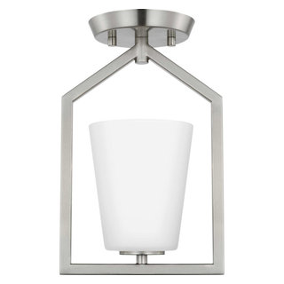 Progress Lighting P350259 Vertex 5"W Semi-Flush Bowl Ceiling ...