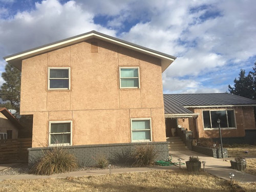 Offset front windows