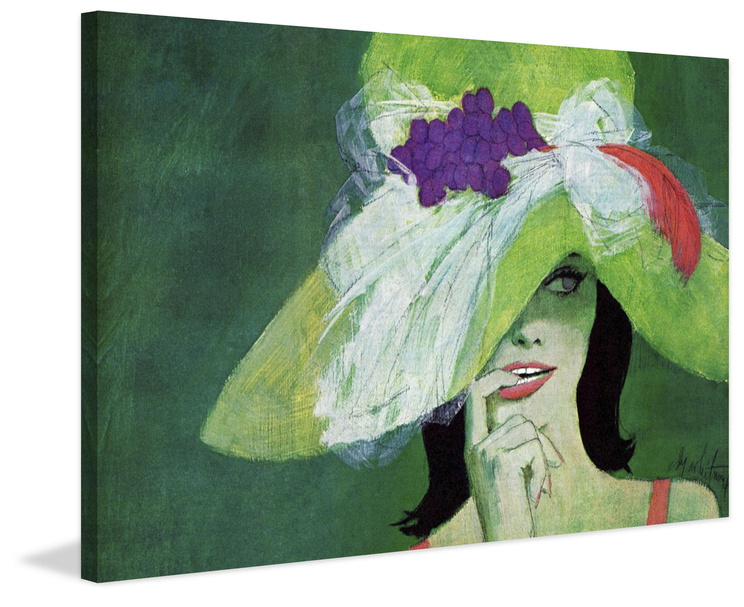 "Looking the Other Way" Painting Print on Canvas by Coby Whitmore, 24"x ...