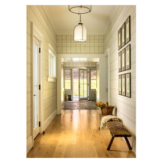 New York New Home - Farmhouse - Hall - New York - by Crisp Architects ...