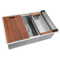 Ruvati RVH8300 Undermount 16 Gauge 32" Kitchen Sink Single Bowl ...