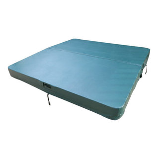 Dimension 1 Spa Cover, Aurora Ii Model, Almond, 5" Flat - Traditional ...