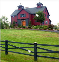 Exterior red house trim colors