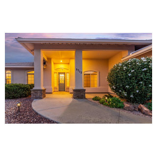 Richard’s DIY Columns with Vanilla Bean Stacked Stone Pillar Panels - Exterior - Denver - by ...