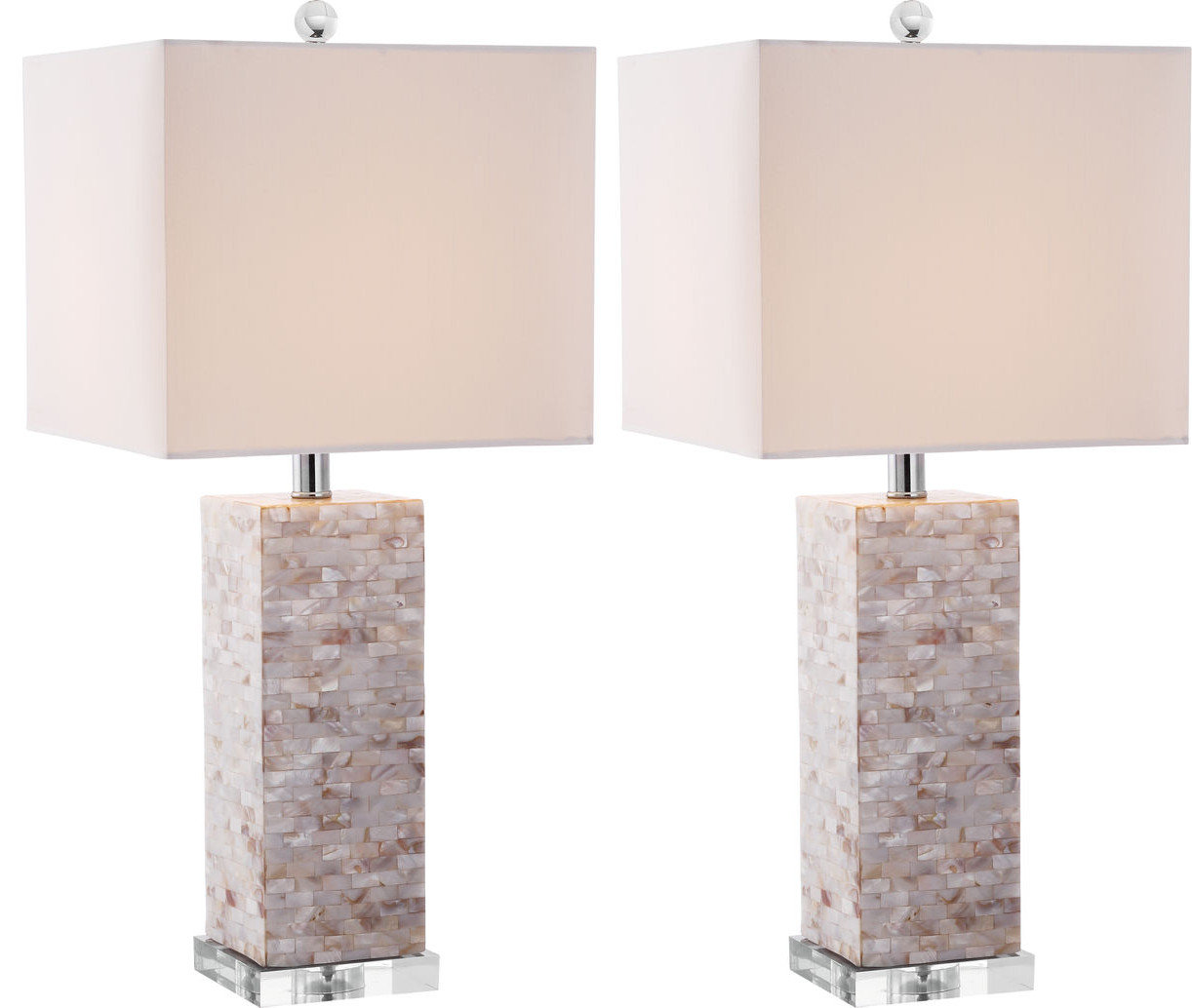 Homer Shell Lamp (Set of 2) - Transitional - Lamp Sets - by HedgeApple ...