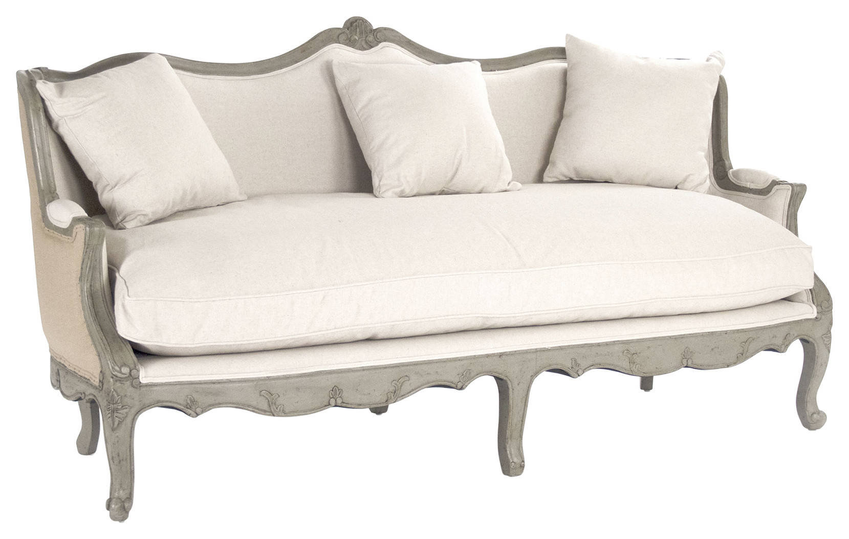 Adele Sofa by Zentique - French Country - Sofas - by Nook & Cottage | Houzz
