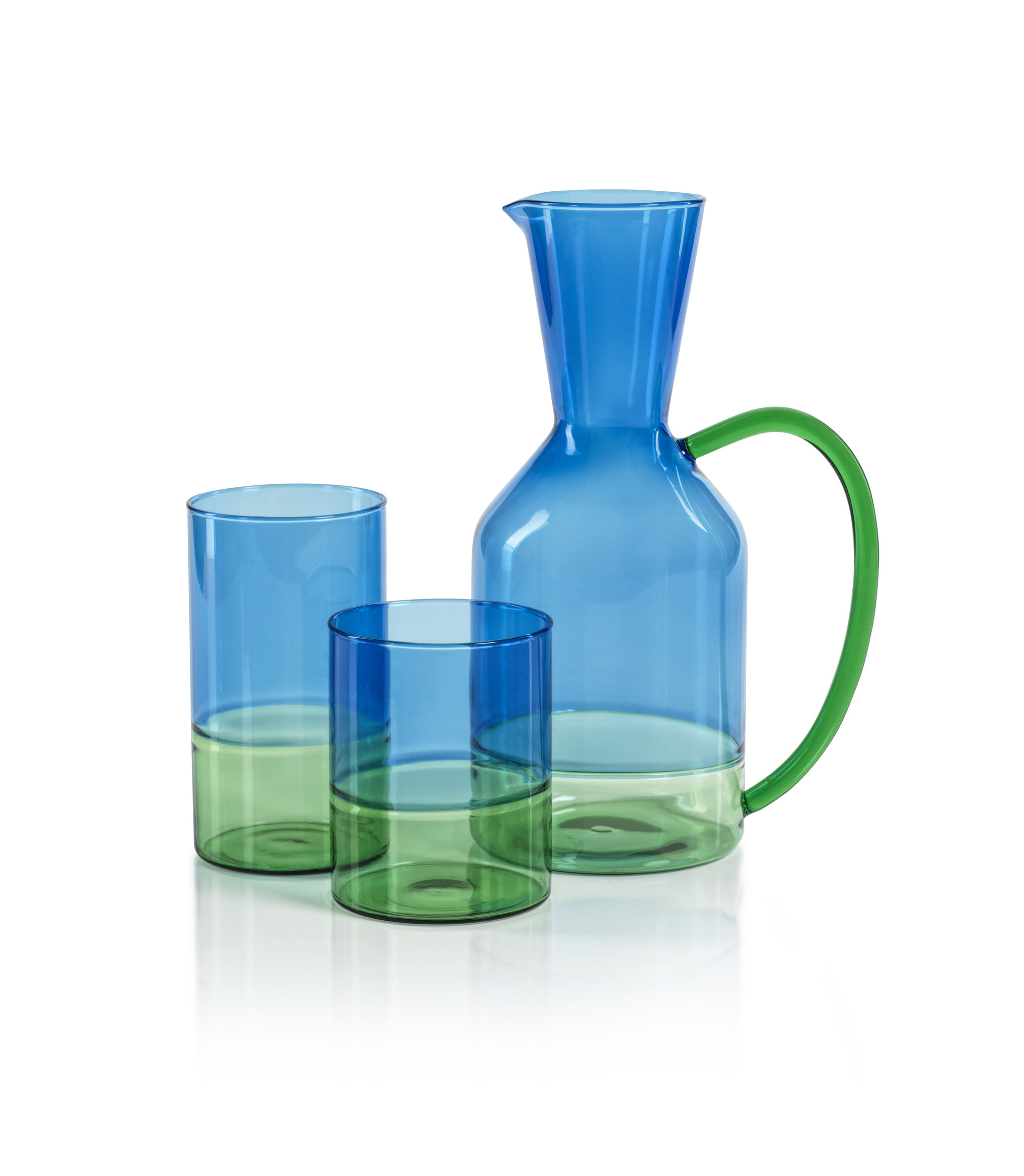 Renell Two, Toned Highball Glasses, Set of 6 - Cocktail Glasses - by ...
