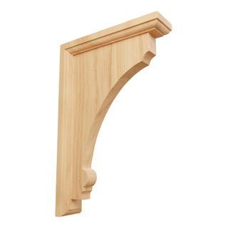 Thompson Wood Bracket, 2 1/2"Wx8"Dx12"H - Traditional - Corbels - by ...