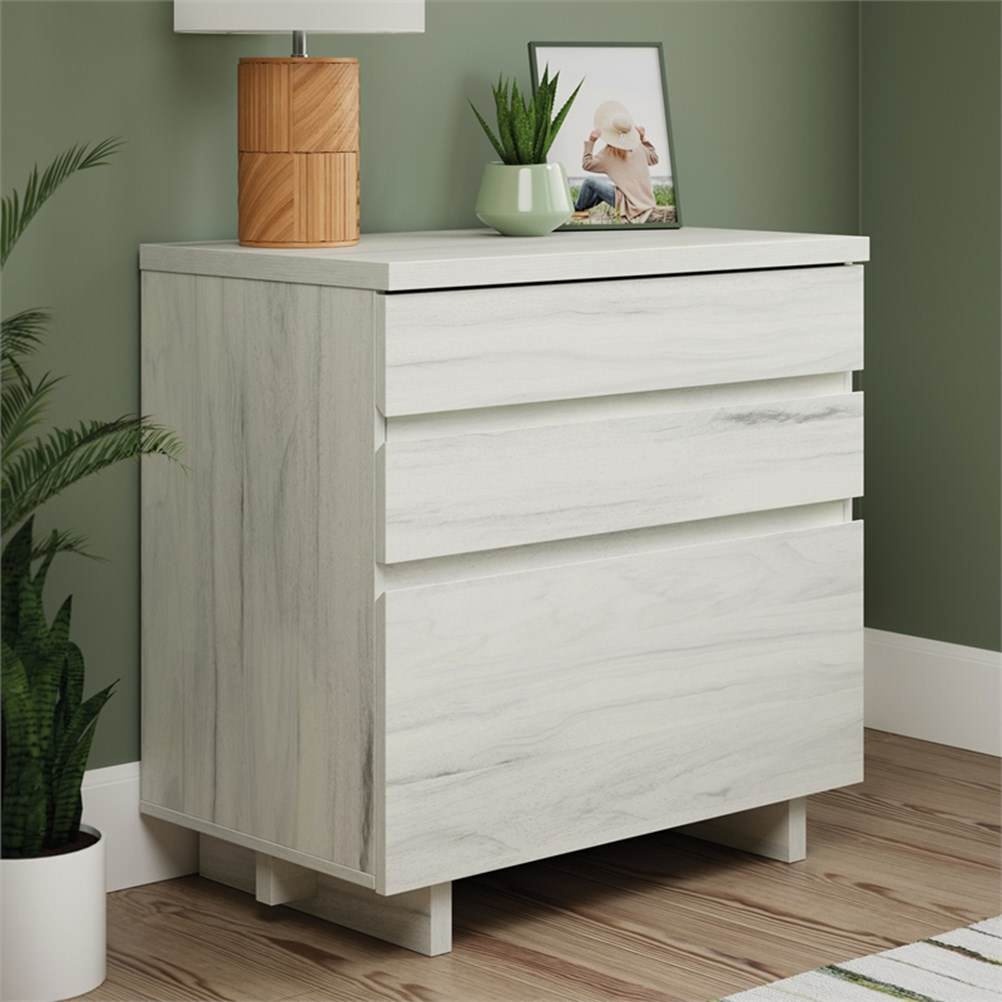 Pemberly Row Engineered Wood Lateral File in Haze Acacia/Natural Finish ...