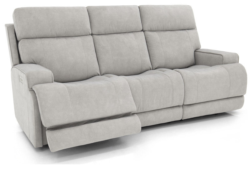 Zero Gravity Sofa WithPower Recline, Power Head Rests and 3 Footrest ...
