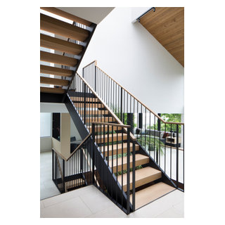 Staircase Atrium - Modern - Staircase - San Francisco - by ODS ...