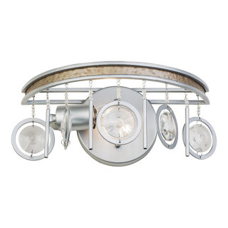 Charmed 1 -Lt Bath - Silver/Champagne Mist - Contemporary - Bathroom ...