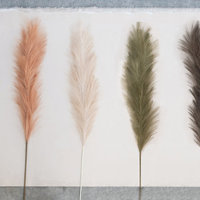 Polyester Bristle Grass Branch, Set of 12 - Artificial Plants And Trees ...