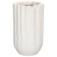 Tulip Flower Planter, Slim Tall, 23x23x39"h - Transitional - Outdoor ...