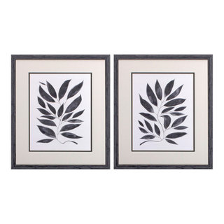 Branched Compo Wall Art, 2-Piece Set - Contemporary - Prints And ...