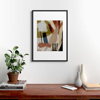 Dan Hobday Art Collage 1 Framed Art Print, 24x36 - Contemporary - Prints And Posters - by Deny ...