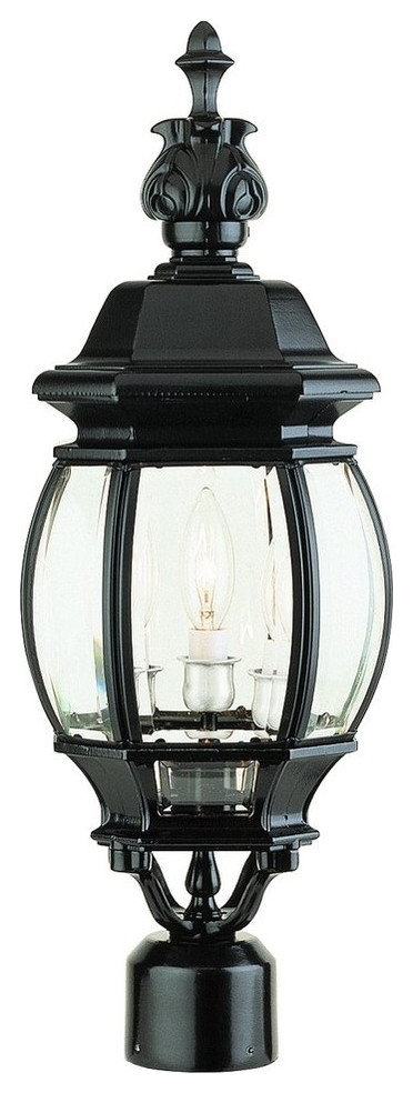 Trans Globe Rochefort 22" Post Top Lamp - Traditional - Pendant ...