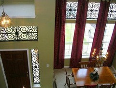 18 foot ceiling- window treatments?