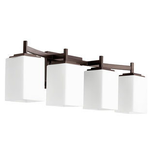 Delta 4-Light Vanity Fixture - Transitional - Bathroom Vanity Lighting ...