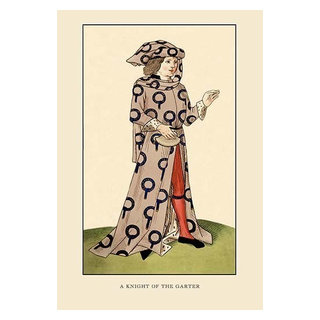 A Knight of the Garter, 20" x 30" - Traditional - Prints And Posters ...