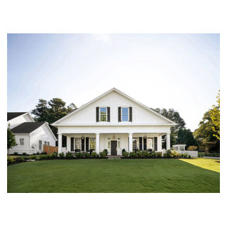 Alpharetta Tear Down + Build - Traditional - House Exterior - Atlanta ...