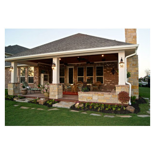 Simple Patio Cover Designs - Porch - Houston - by TCP Custom Outdoor ...