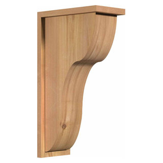 Carmel Corbel w/Backplate, 14"Dx26"H - Transitional - Corbels - by ...