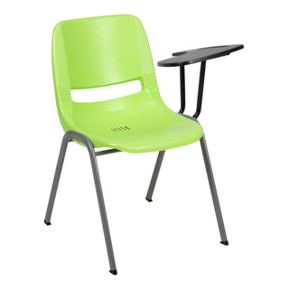 Ergonomic Shell Chair With Left Handed Flip-Up Tablet Arm ...